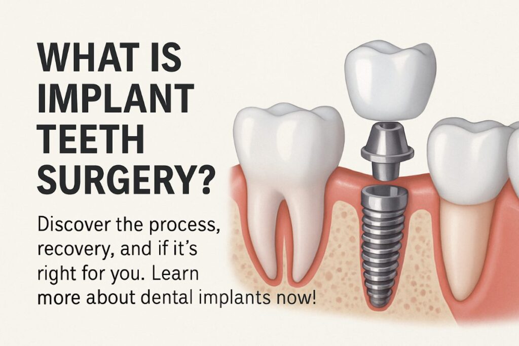 Implant Teeth Surgery: What To Expect From Start To Finish | NuSmile Dental